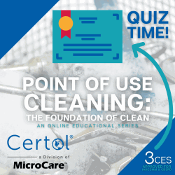 Point of Use Cleaning