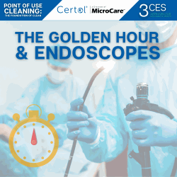 Point of Use Cleaning