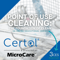 Point of Use Cleaning